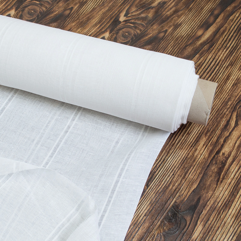 Linen curtain fabric 16С79