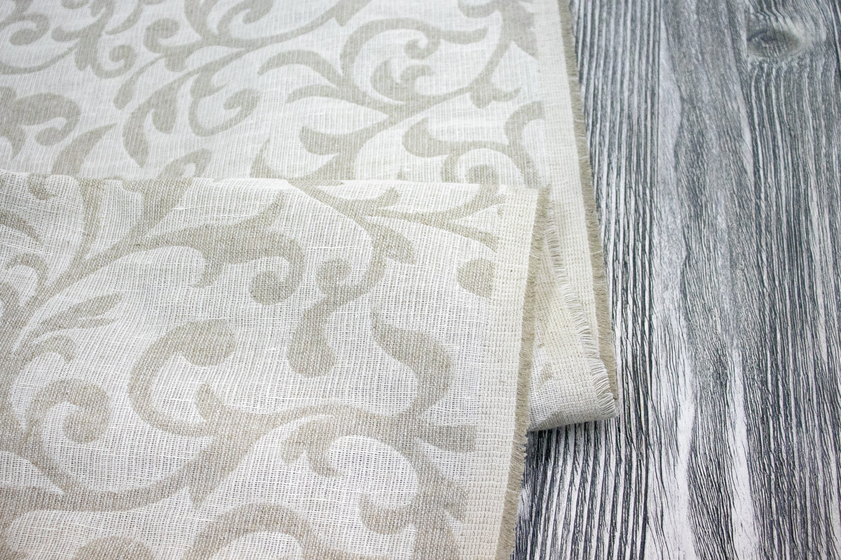 Linen Jacquard Luxurious monogram